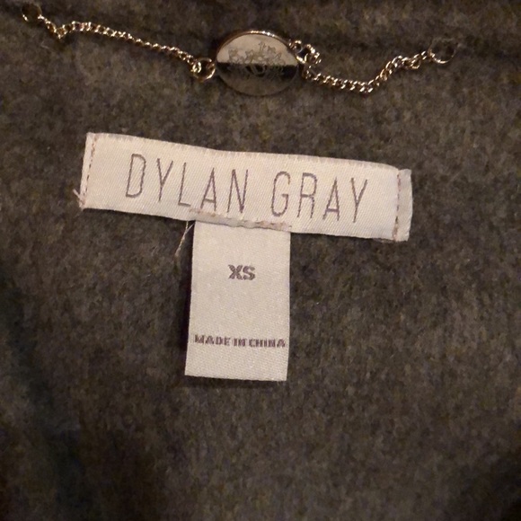 dylan grey | Jackets & Coats | Dylan Gray Hooded Wrap Coat In Xs | Poshmark